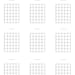 Fretboard & Chord Box Chart Diagrams. Six String Guitars. Songwriting ...