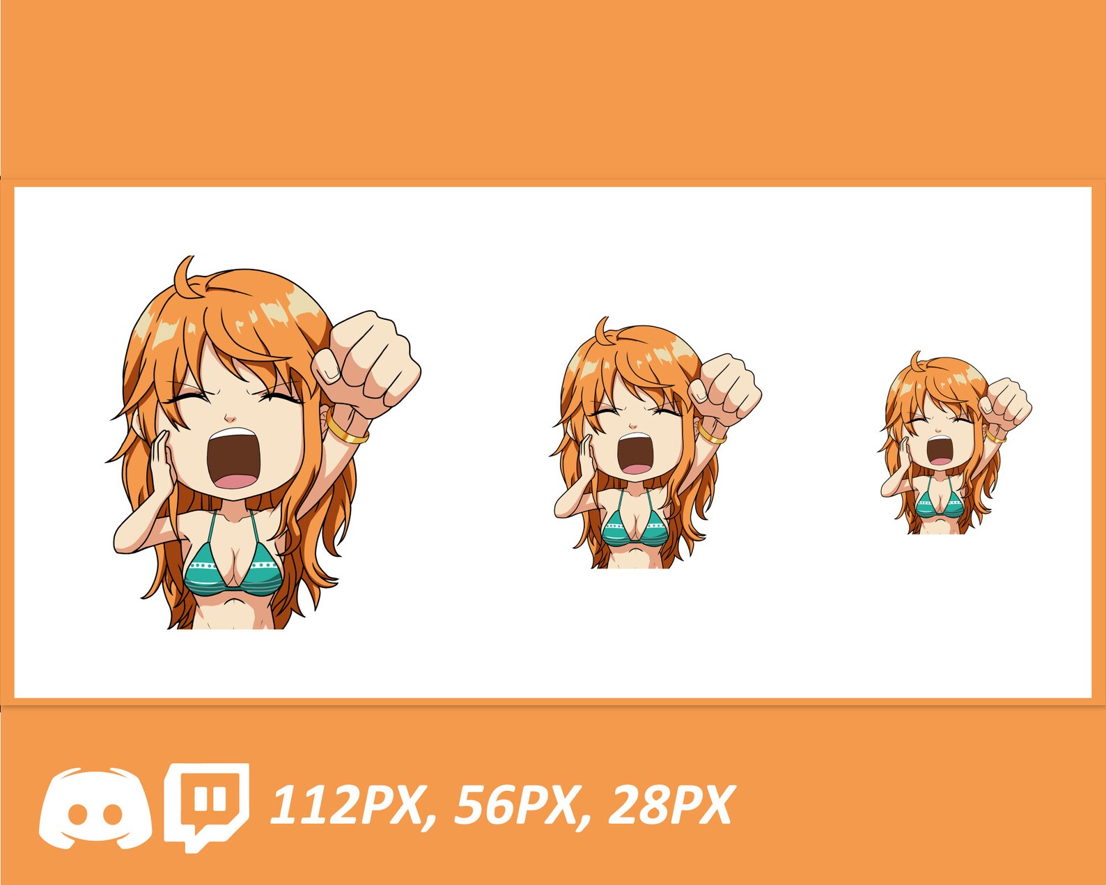 Anime Emotes Chibi Pirates Emotes Twitch Emotes Manga - Etsy