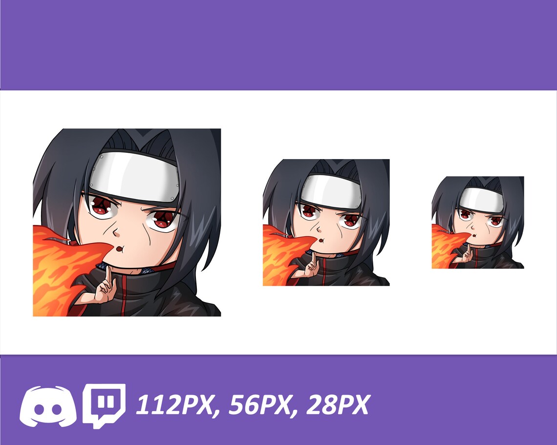 Anime Emotes, Chibi Ninja Emotes, Twitch Emotes, Manga Cartoon Cute ...