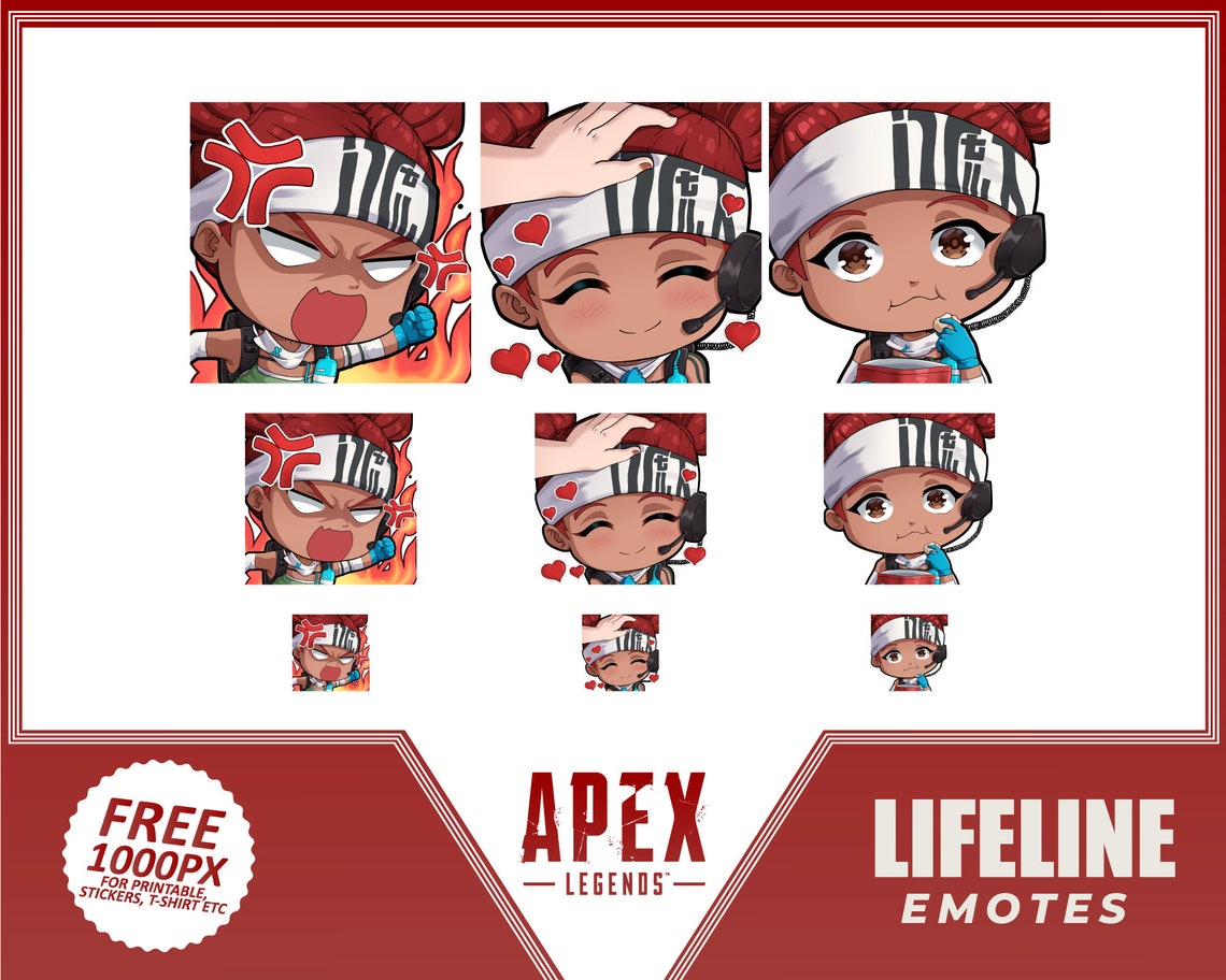Apex Legends Emotes, Apex Character, Lifeline Emotes, Lifeline ...