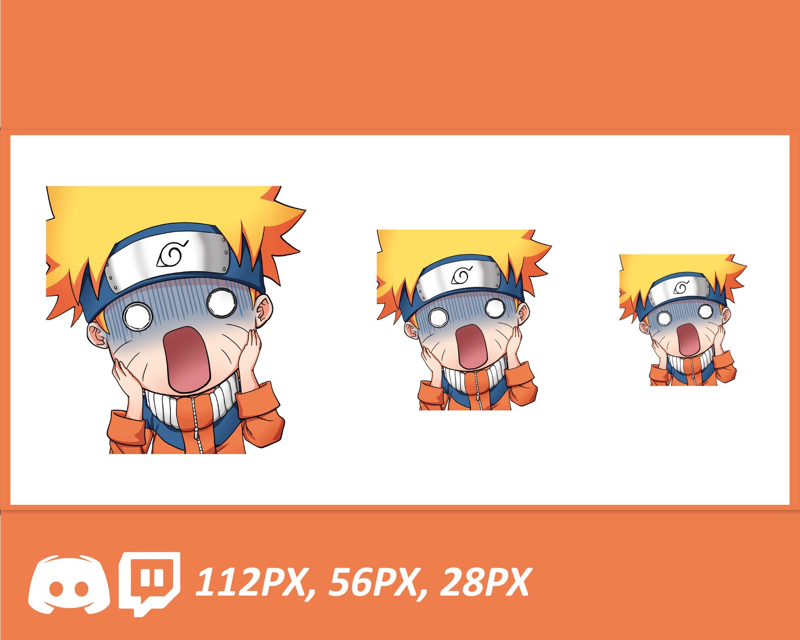 Anime Emotes, Chibi Ninja Emotes, Twitch Emotes, Manga Cartoon Cute ...