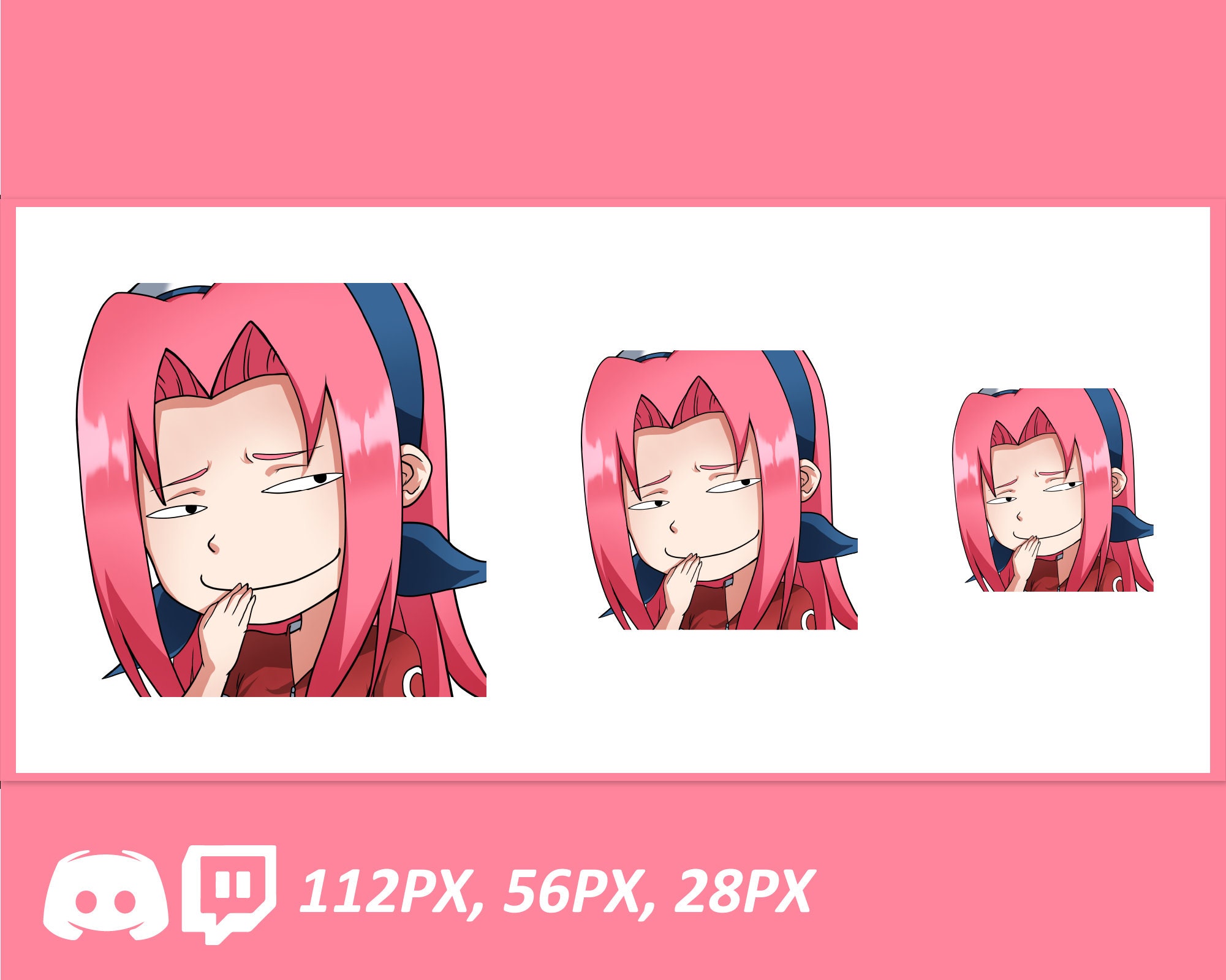 Anime Emotes, Chibi Ninja Emotes, Twitch Emotes, Manga Cartoon Cute ...