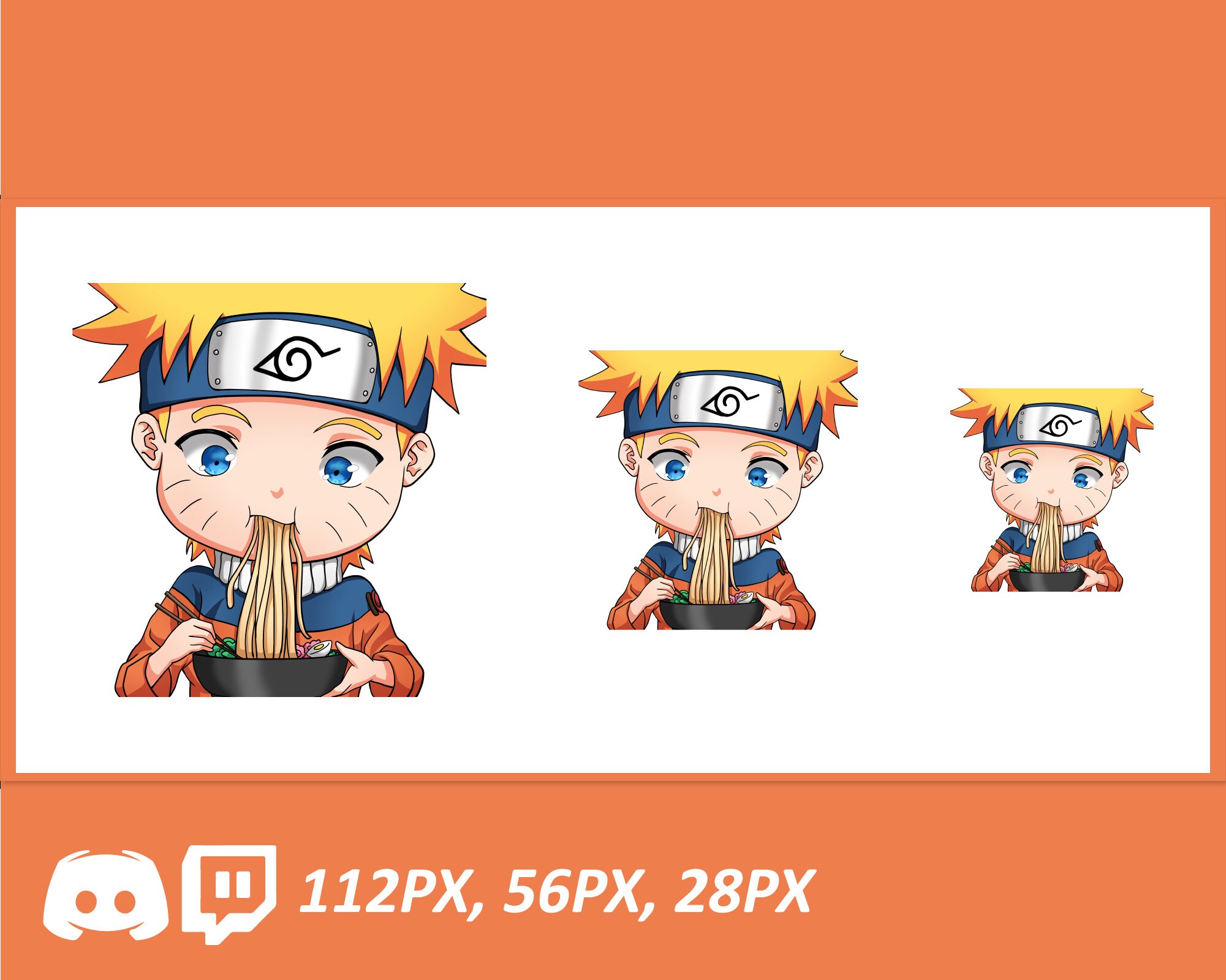 Anime Emotes, Chibi Ninja Emotes, Twitch Emotes, Manga Cartoon Cute ...