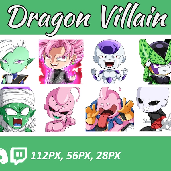 Dragon Ball Twitch Emotes - Etsy