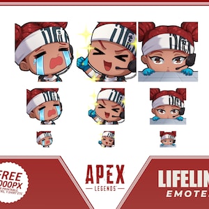 Apex Legends Emotes, Apex Character, Lifeline Emotes, Lifeline ...