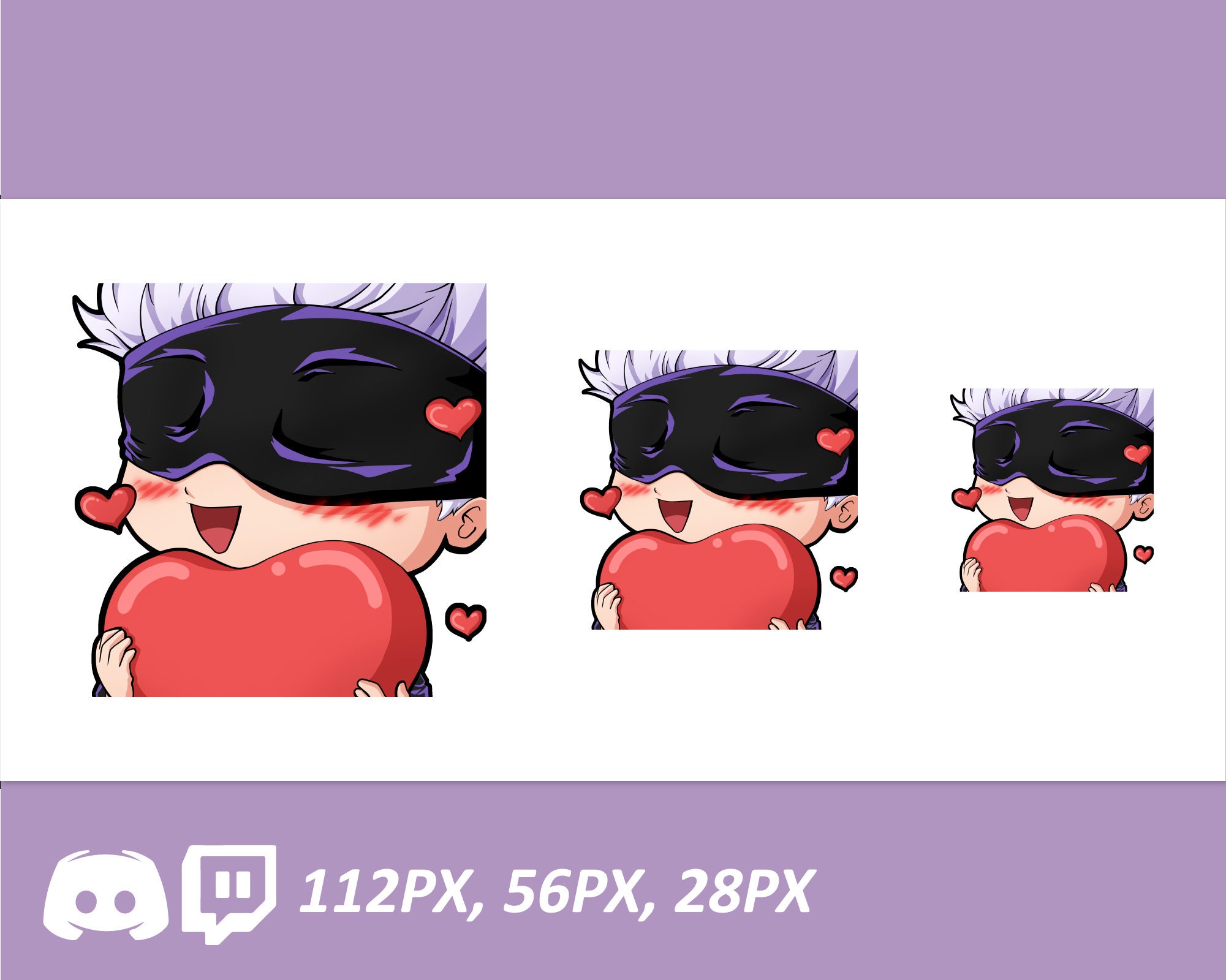 Anime Emotes, Chibi Wizard Fighter Emotes, Twitch Emotes, Manga Cartoon ...
