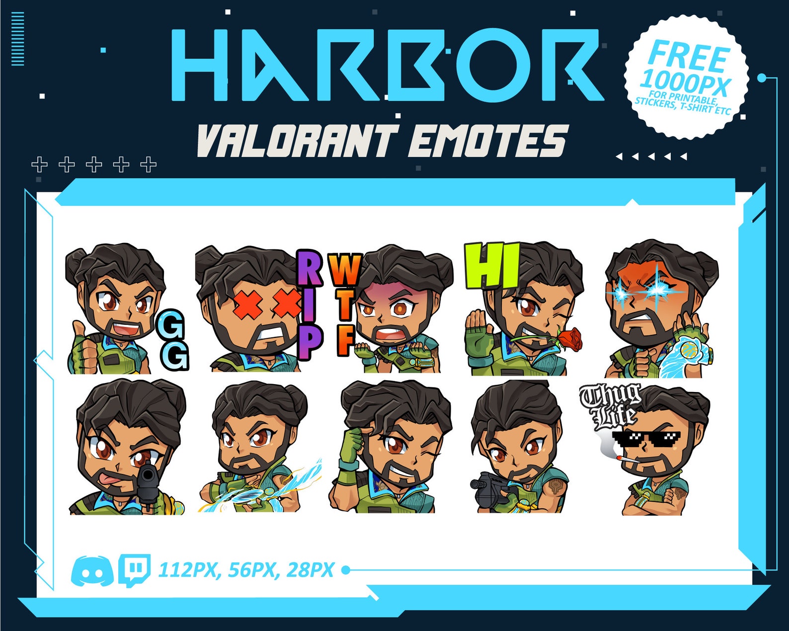 Valorant Emotes, Valorant Character, Gekko Emotes, Harbor, Harbor ...
