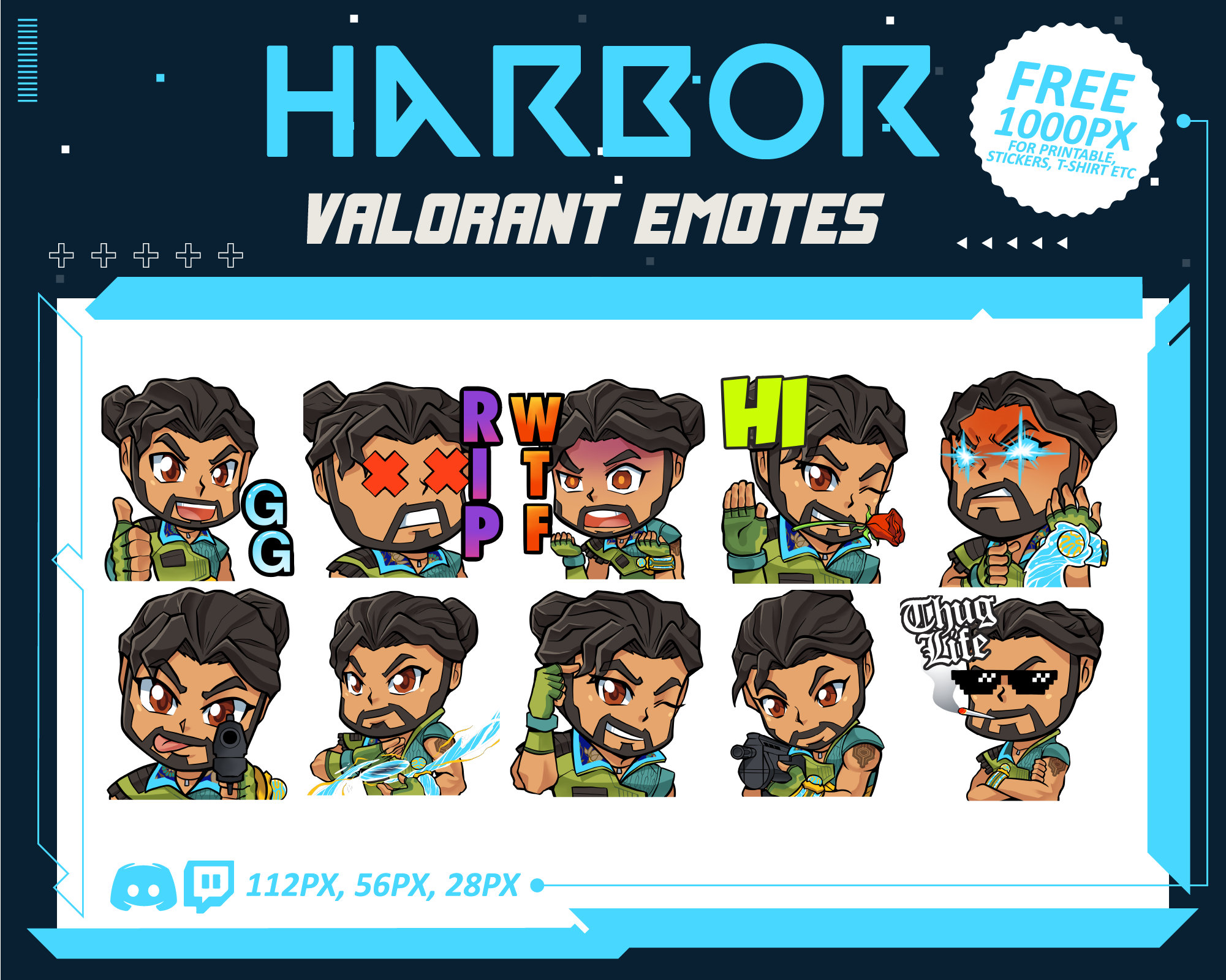 Valorant Emotes, Valorant Character, Gekko Emotes, Harbor, Harbor ...