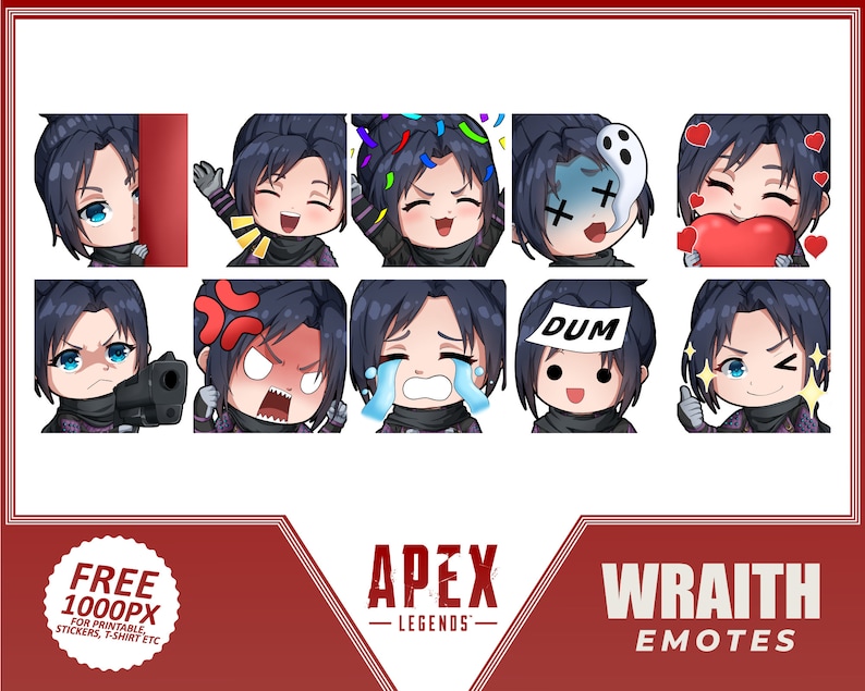 Apex Legends Emotes, Apex Character, Wraith Emotes, Wraith, Wraith Apex ...