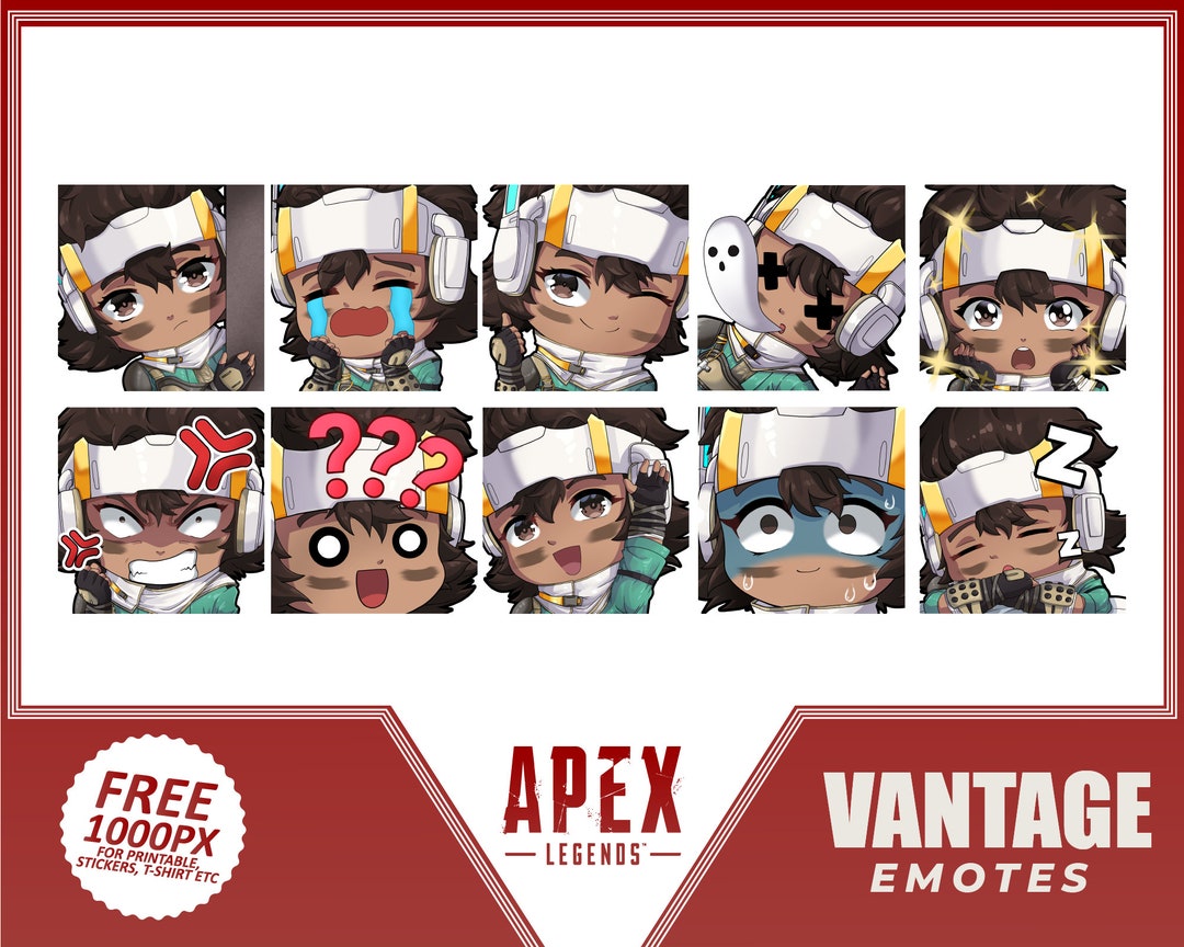 Apex Legends Emotes, Apex Character, Vantage Emotes, Vantage, Vantage ...