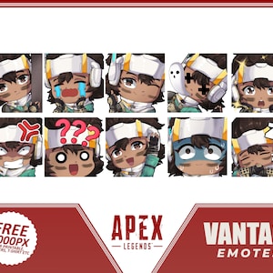 Apex Legends Emotes, Apex Character, Vantage Emotes, Vantage, Vantage ...