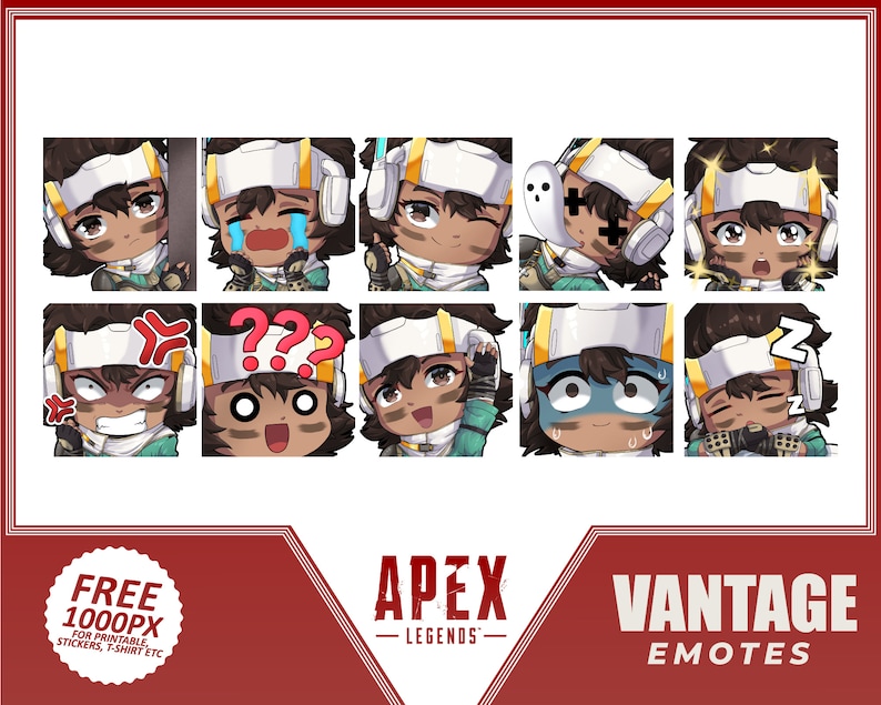 Apex Legends Emotes, Apex Character, Vantage Emotes, Vantage, Vantage ...