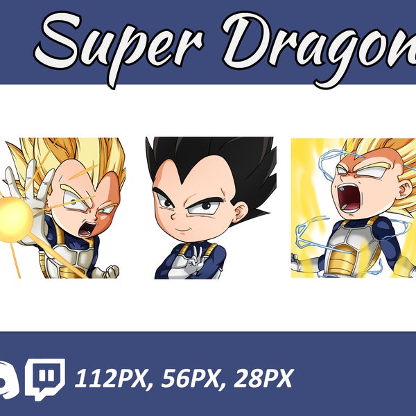 Dragon Ball Twitch Emotes - Etsy