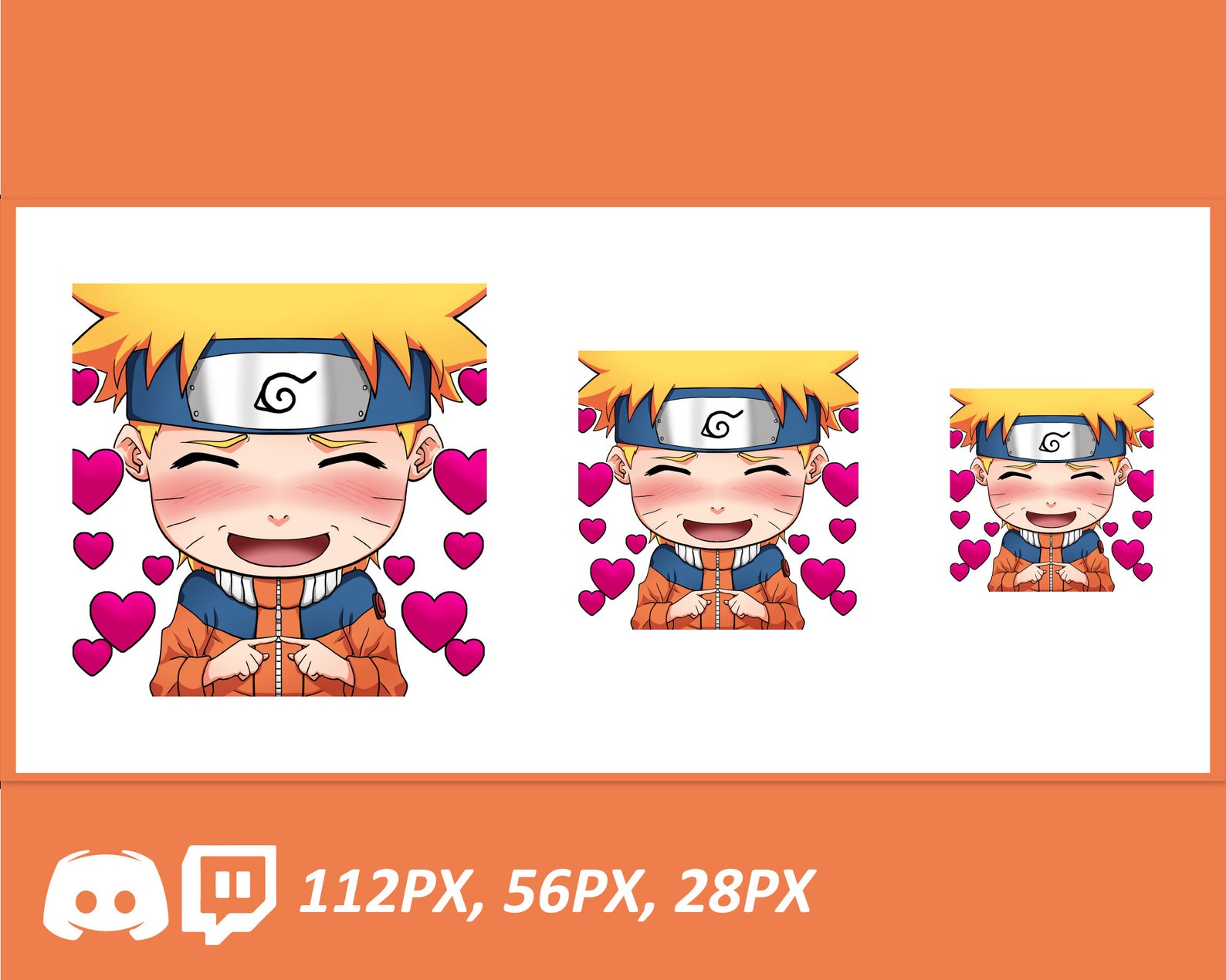 Anime Emotes, Chibi Ninja Emotes, Twitch Emotes, Manga Cartoon Cute ...
