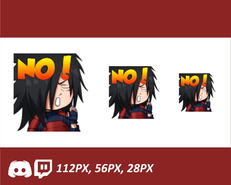Anime Emotes, Chibi Ninja Emotes, Twitch Emotes, Manga Cartoon Cute ...