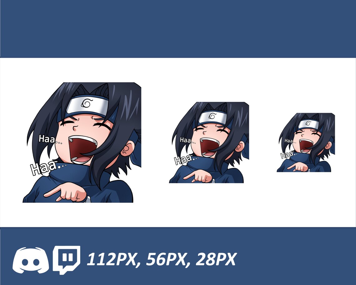 Anime Emotes, Chibi Ninja Emotes, Twitch Emotes, Manga Cartoon Cute ...