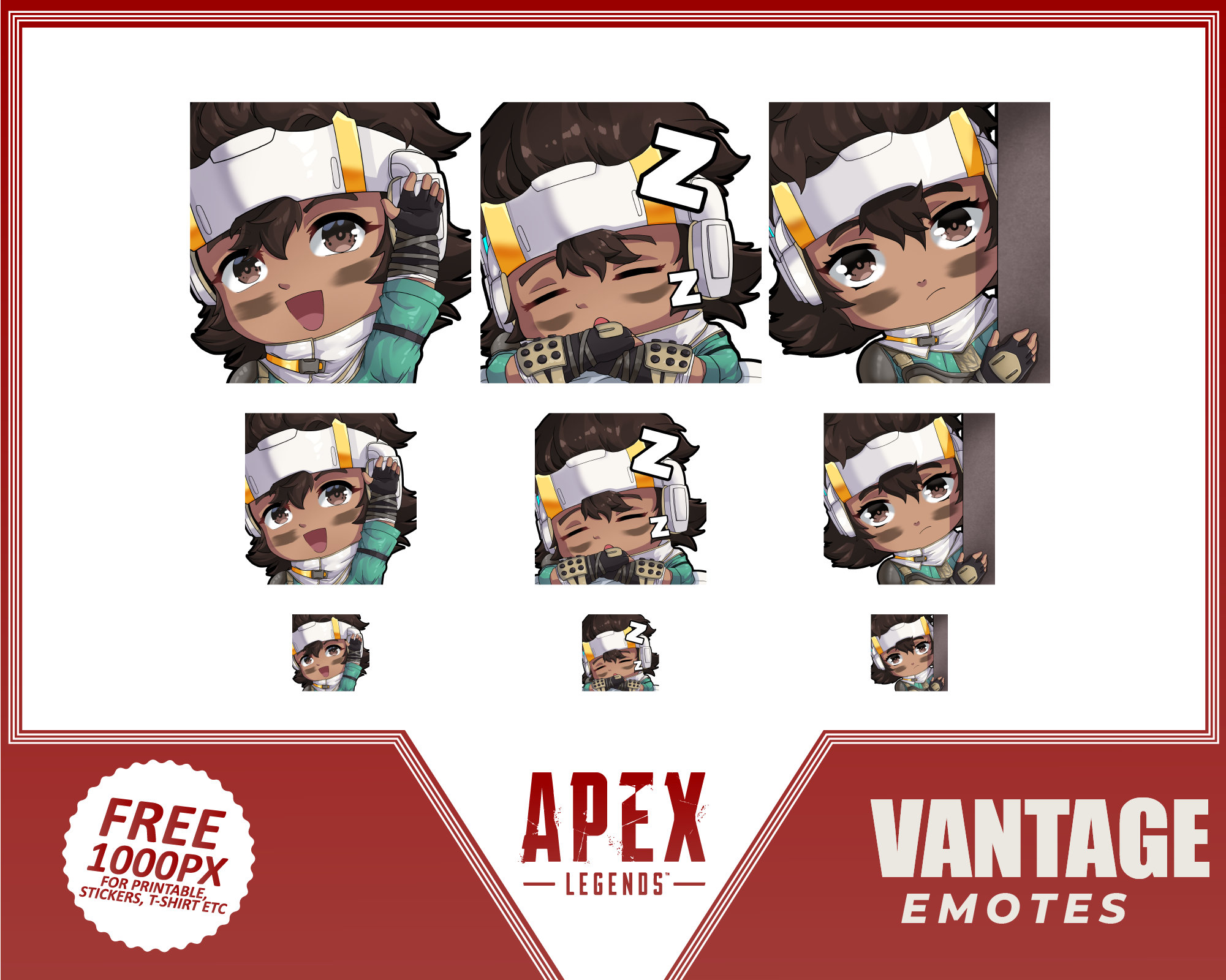 Apex Legends Emotes, Apex Character, Vantage Emotes, Vantage, Vantage ...