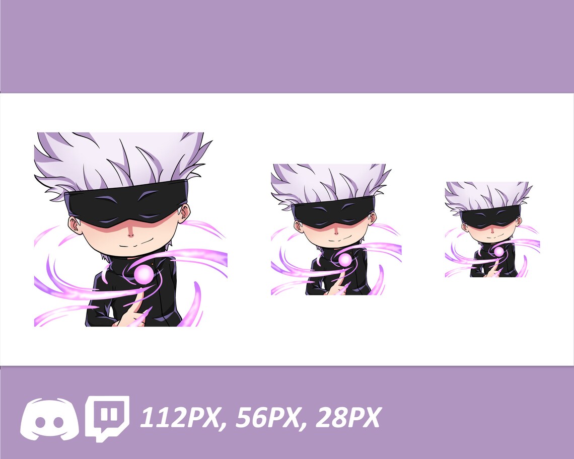 Anime Emotes, Chibi Wizard Fighter Emotes, Twitch Emotes, Manga Cartoon ...