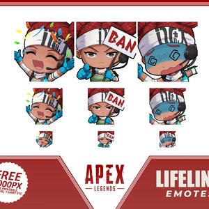 Apex Legends Emotes, Apex Character, Lifeline Emotes, Lifeline ...