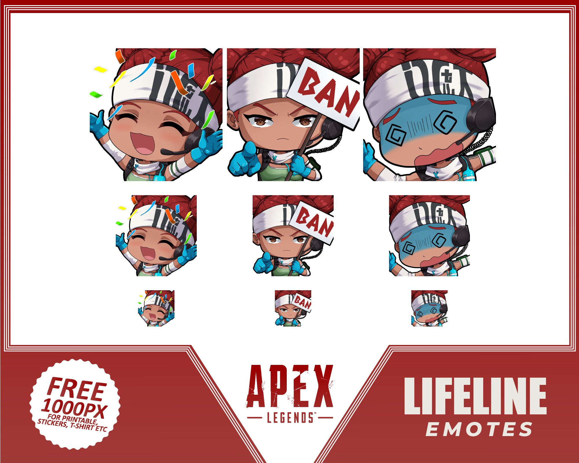 Apex Legends Emotes, Apex Character, Lifeline Emotes, Lifeline ...