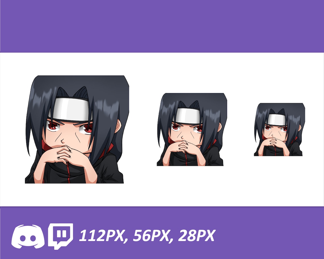 Anime Emotes, Chibi Ninja Emotes, Twitch Emotes, Manga Cartoon Cute ...