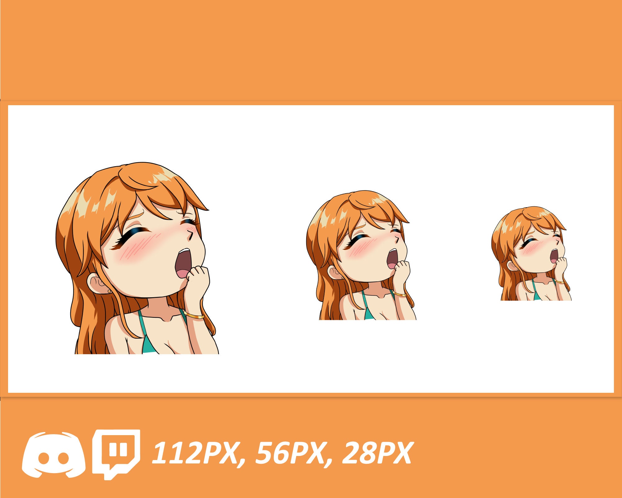 Anime Emotes Chibi Pirates Emotes Twitch Emotes Manga - Etsy
