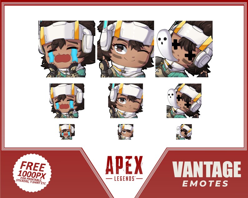 Apex Legends Emotes, Apex Character, Vantage Emotes, Vantage, Vantage ...