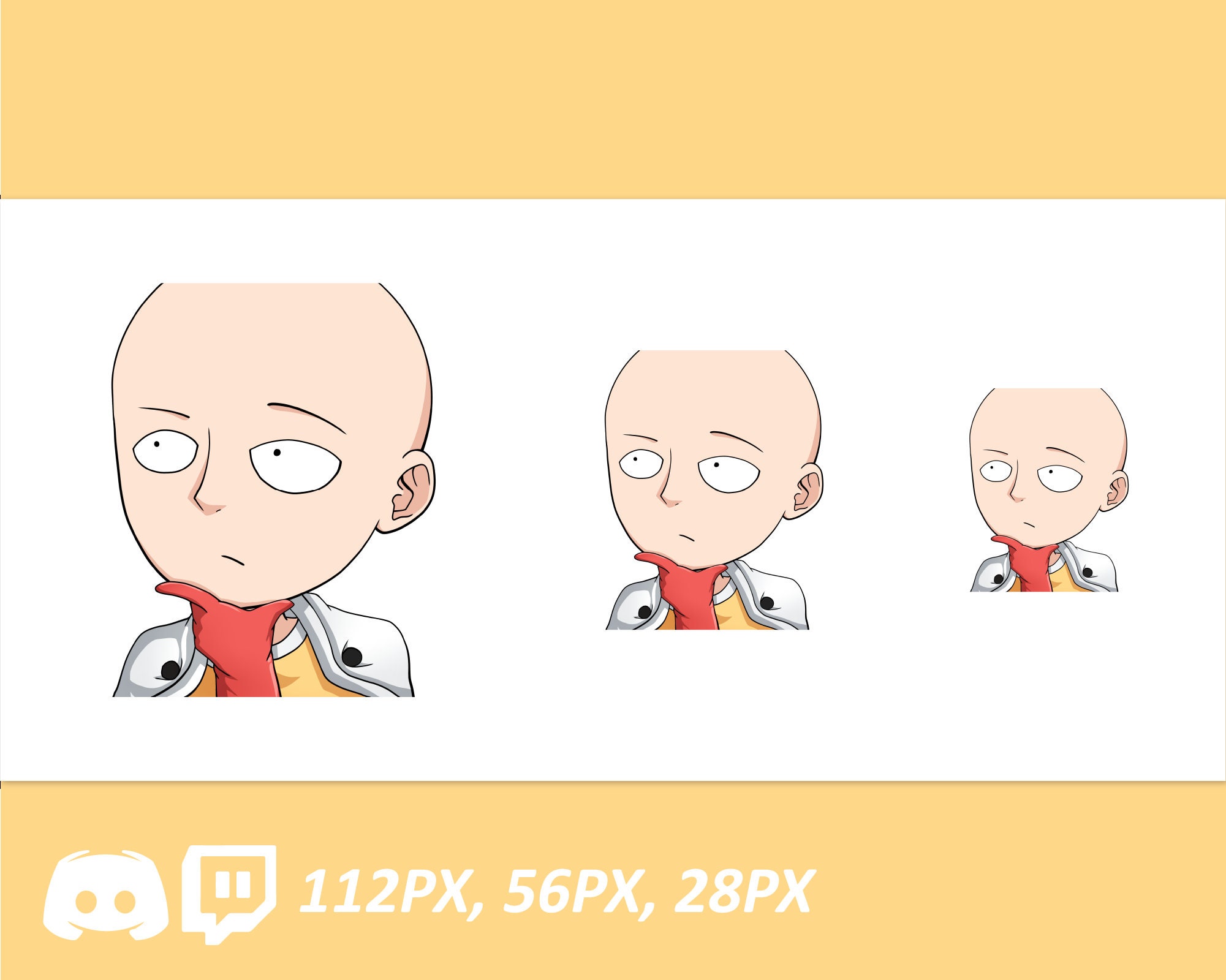 Anime Emotes, Punch Hero Emotes, Twitch Emotes, Manga Cartoon Cute ...