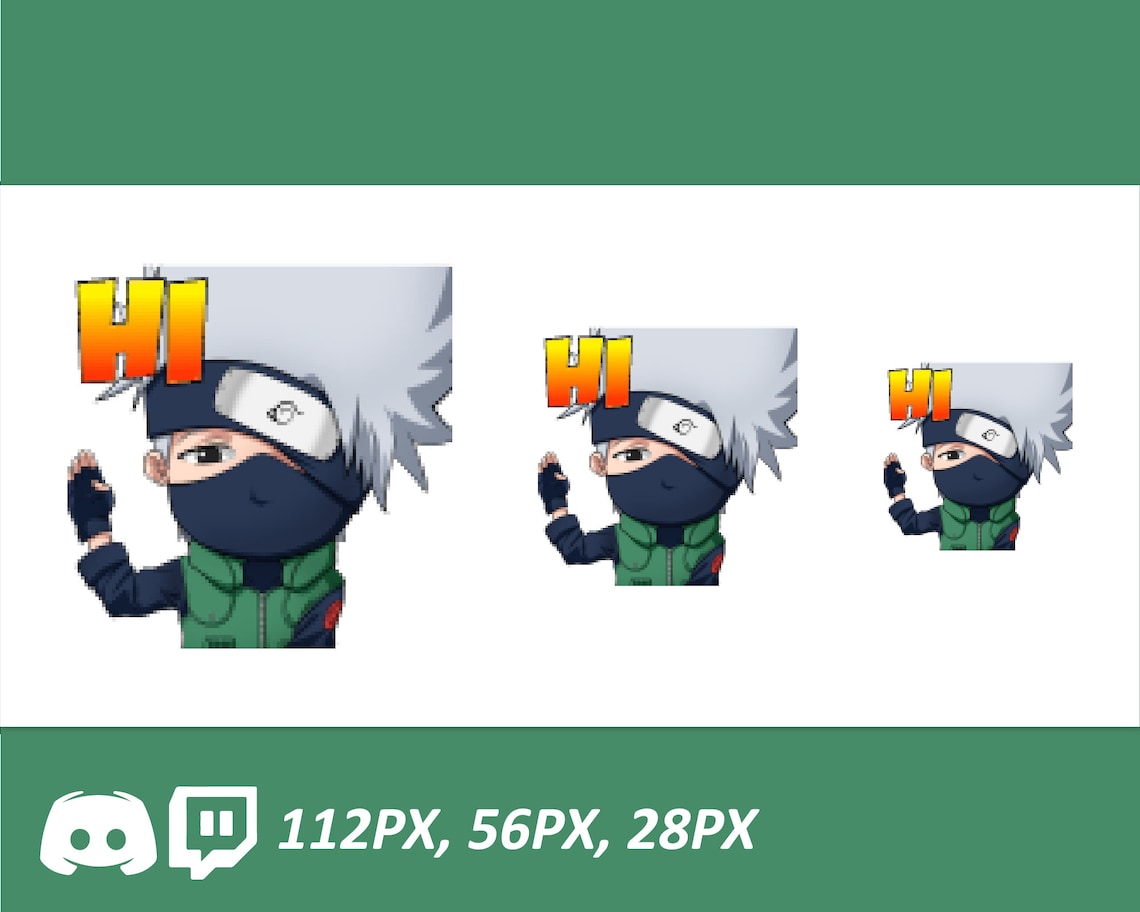 Anime Emotes, Chibi Ninja Emotes, Twitch Emotes, Manga Cartoon Cute ...