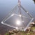 6” Clear Quartz Crystal Singing Pyramid Sound Vibration Musical ...