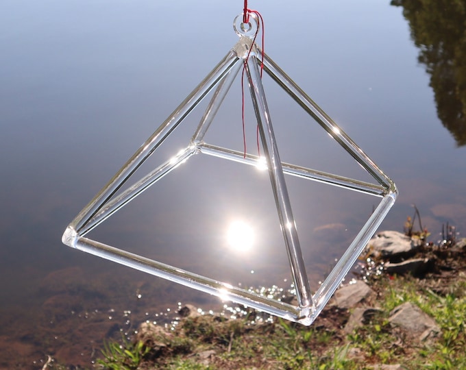 10 Clear Quartz Crystal Singing Pyramid Sound Healing Musical - Etsy