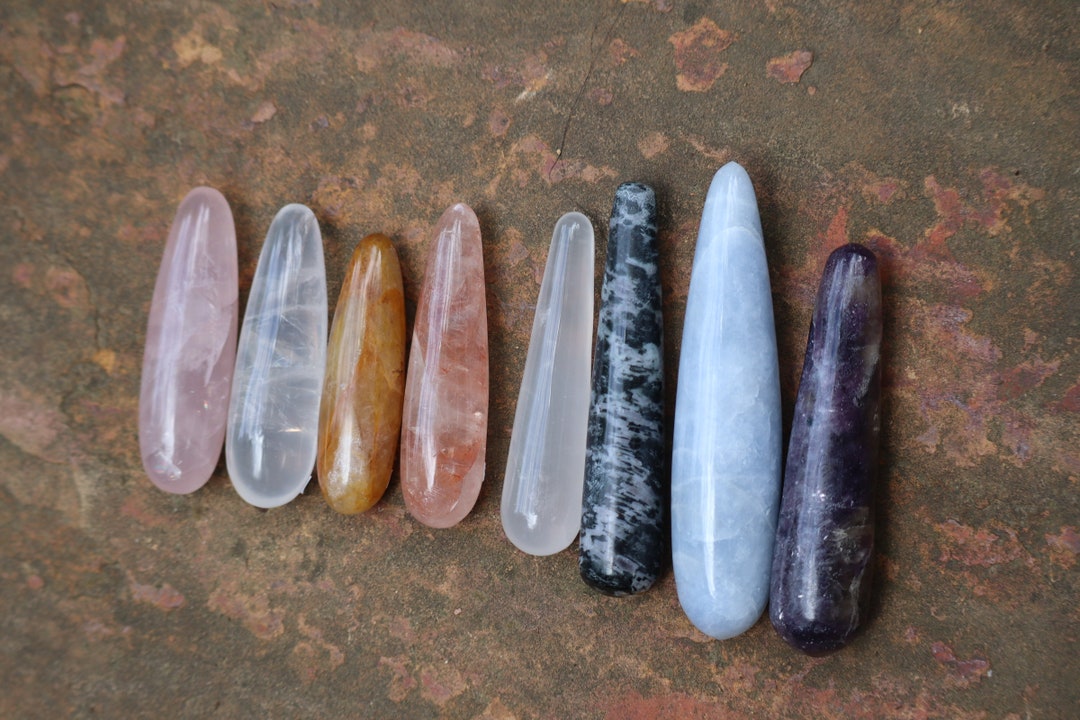 Crystal Massage Wands - Massage, Gemstones, Crystal Vibration - Etsy
