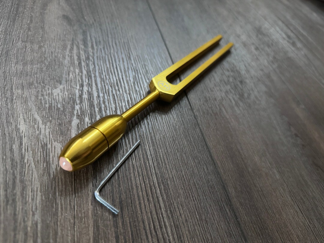 174 Hz Solfeggio Unweighted Tuning Fork With Attenuator Extender Custom ...