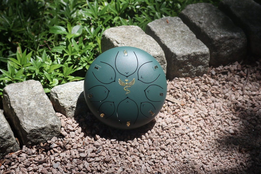 Life Force 8" Steel Tongue Drum - F Key - Vital Energy, Chi, Prana ...