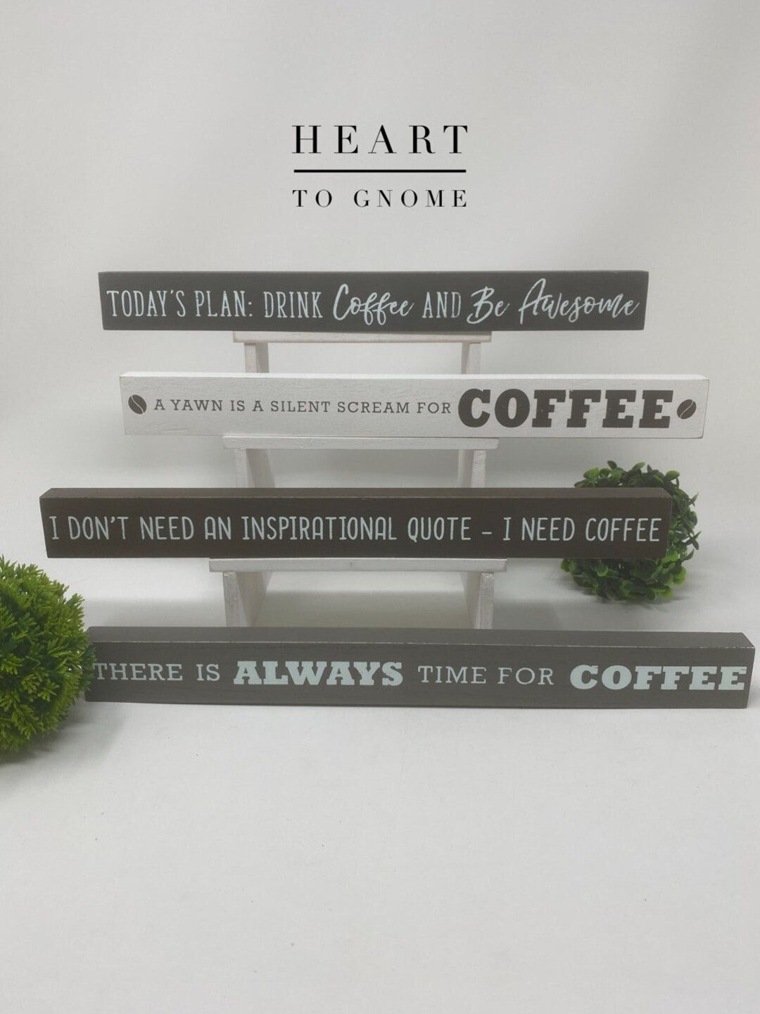 Coffee Bar Tier Tray Signs, Coffee Bar Decor, Coffee Lover Gift, Coffee ...