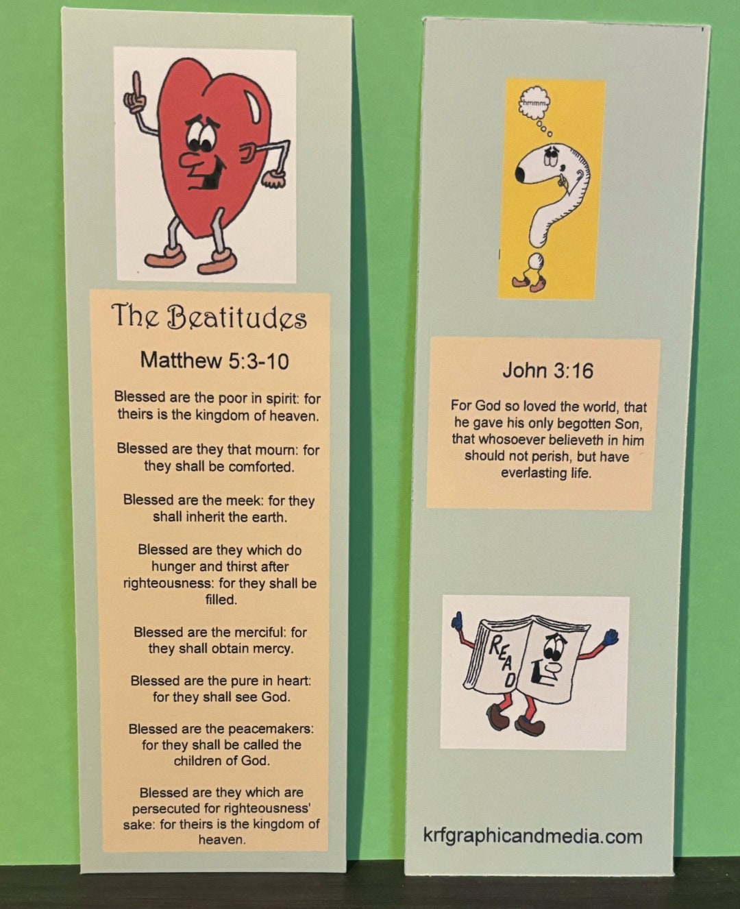 Bible the Beatitudes Bookmark - Etsy