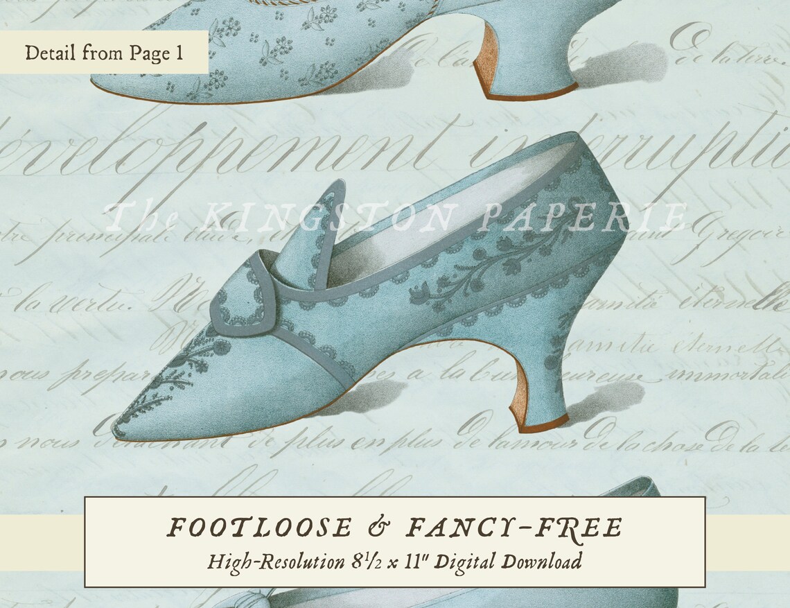Footloose & Fancy-free Printable Digital Download for - Etsy