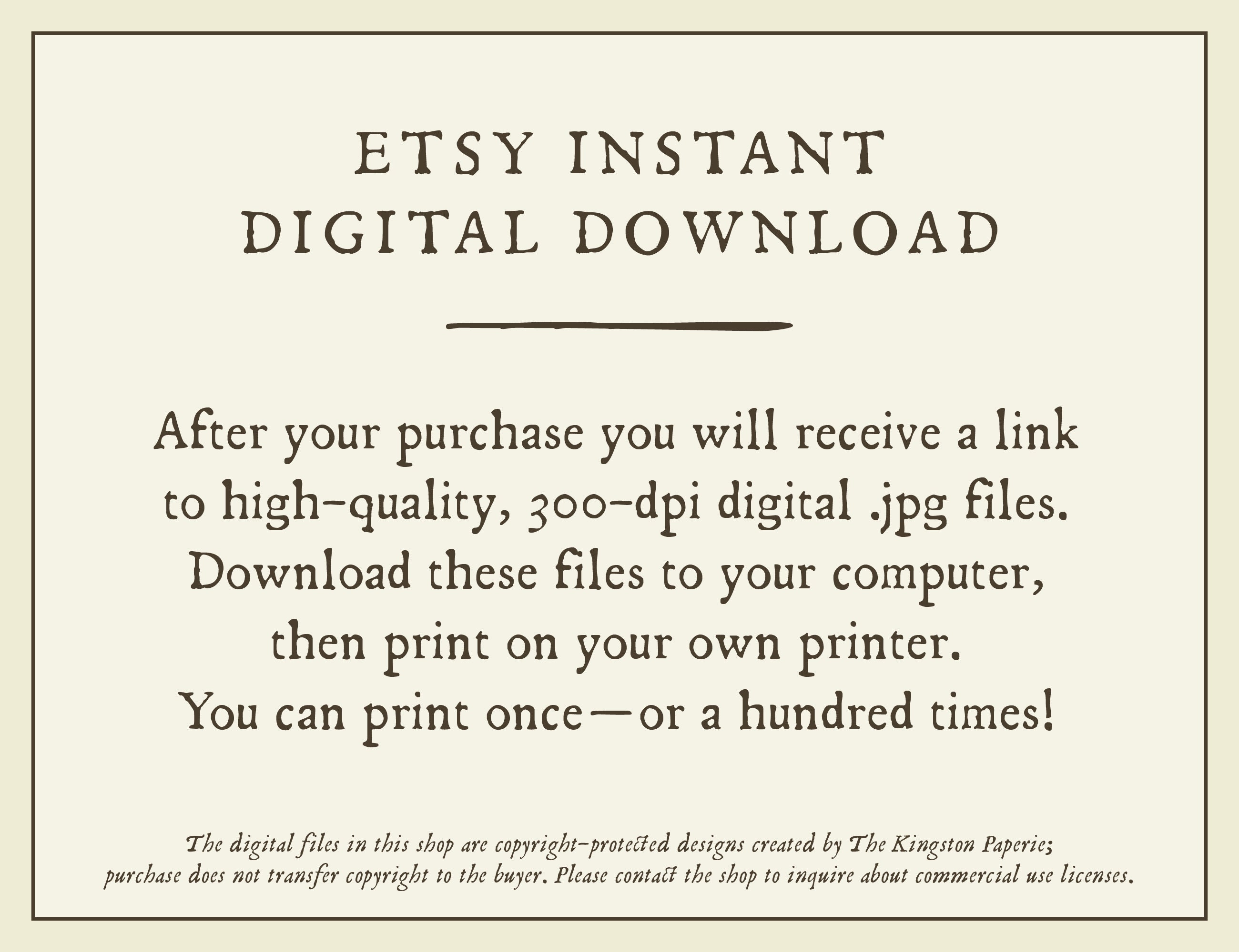 Printable Pockets Digital Download for Journals, Greeting Cards ...