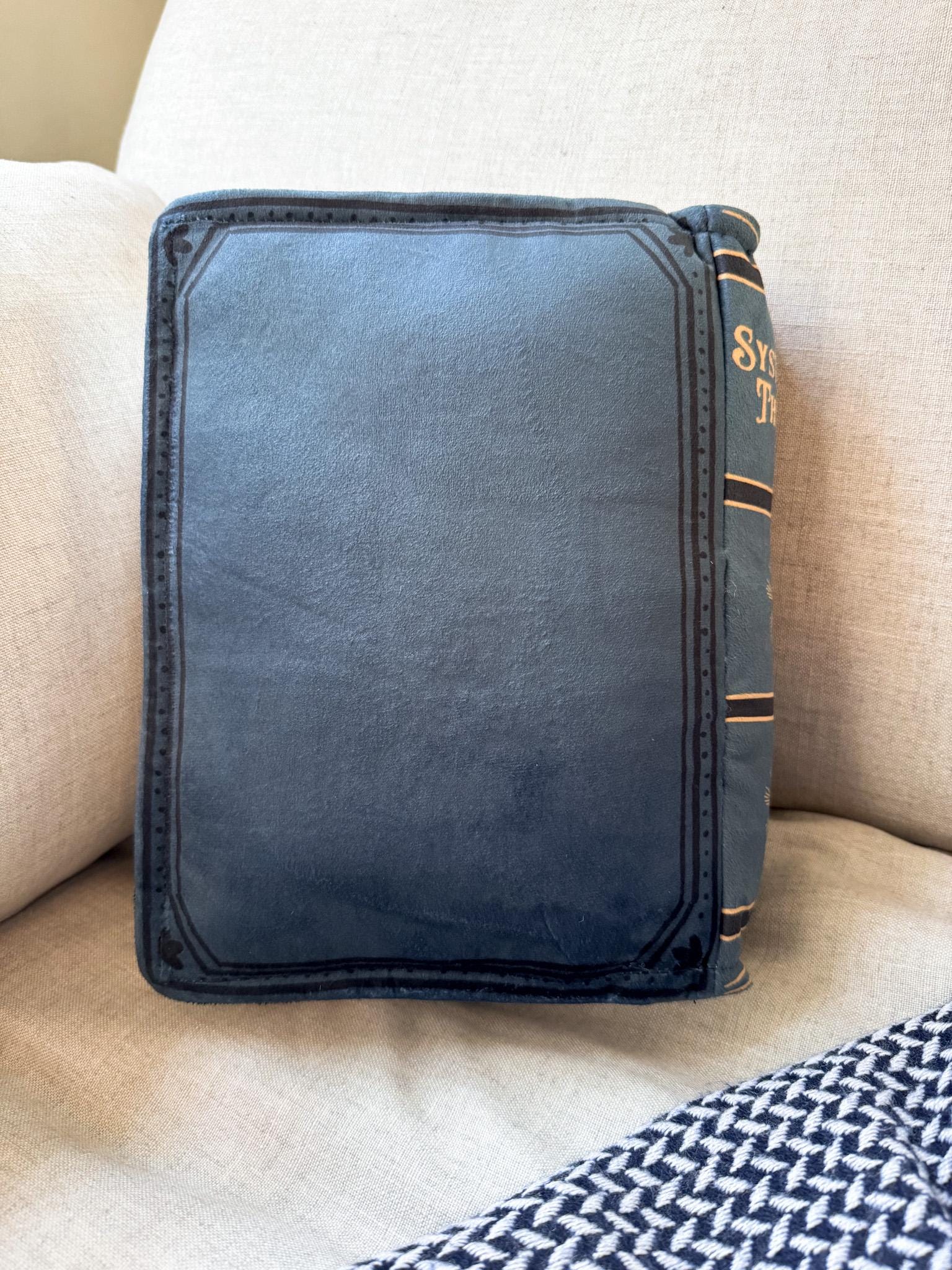 Systematic Theology Book Pillow Plushie | Bible Reformed Theology ...