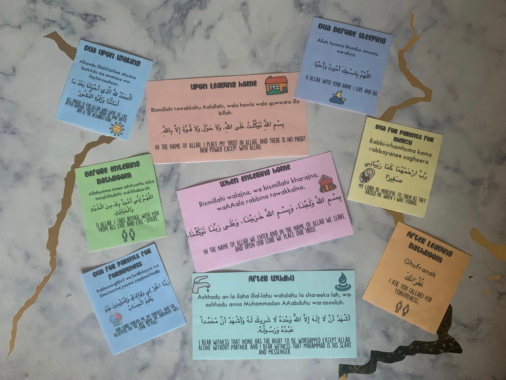 Dua Poster Daily Duas Islamic Duas Pray Muslim Duas - Etsy