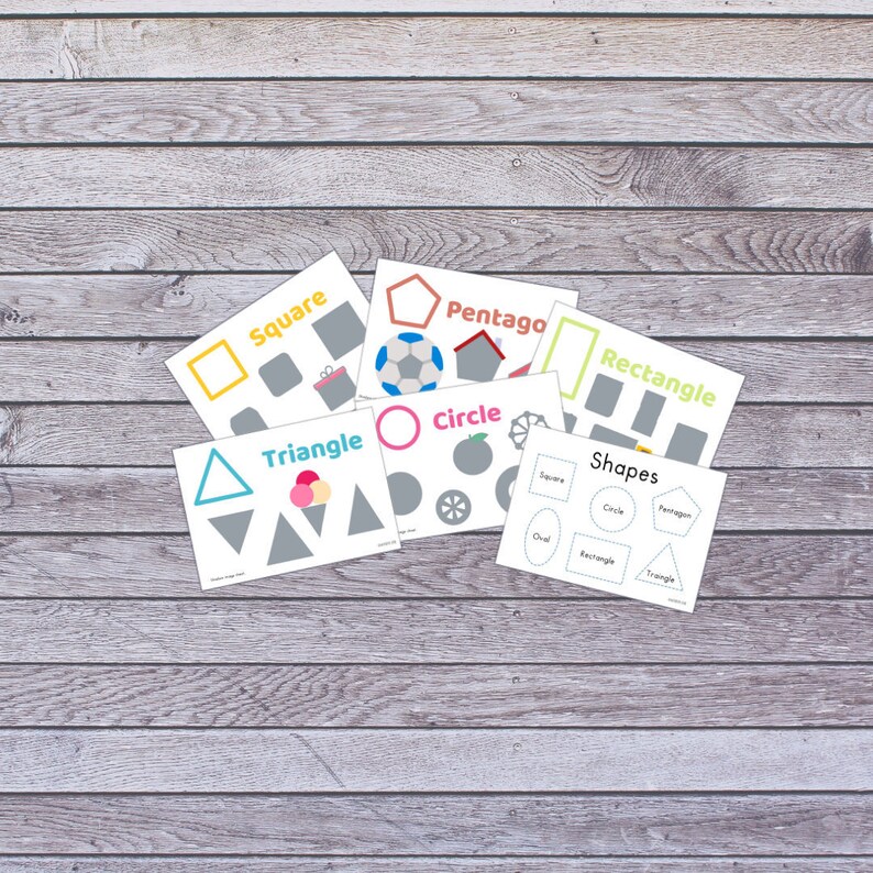 DIY Busy Binder Shapes | Etsy