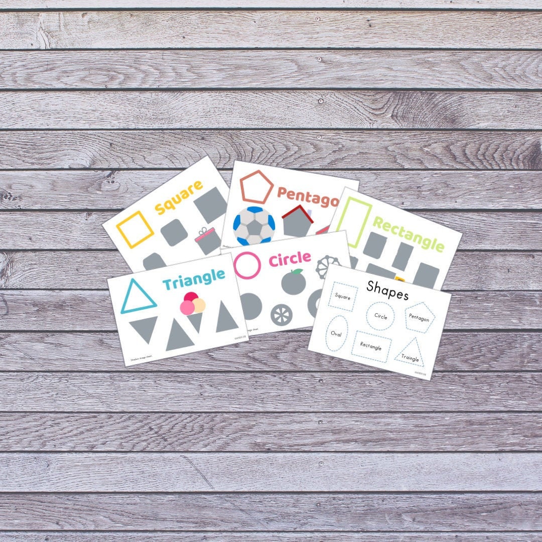 DIY Busy Binder - Shapes - Etsy