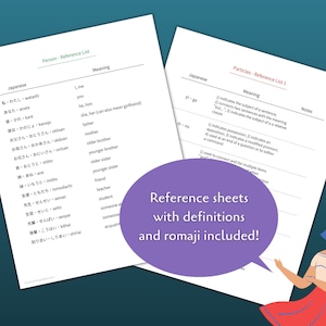 Build a Japanese Sentence Grammar Flashcards - Japanese Study (japanese ...