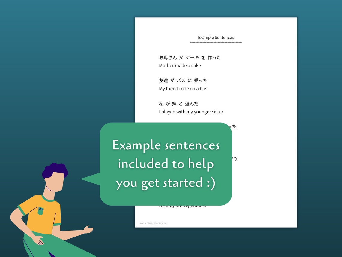 Build a Japanese Sentence Grammar Flashcards - Japanese Study (japanese ...