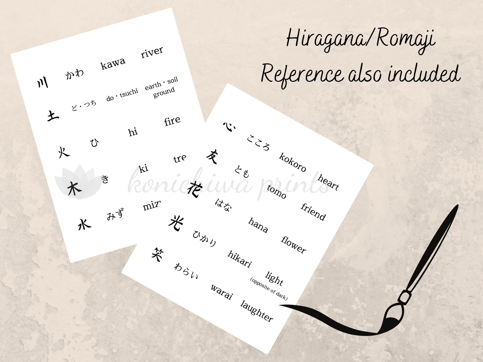 Shodo Play Printables - Shodo for Fun (japanese Kanji, Japanese ...