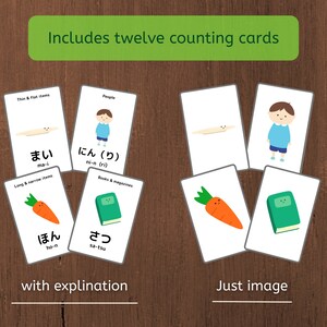 Counting in Japanese Flashcards - (japanese Study, Japanese Education ...