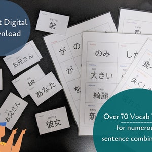 Build a Japanese Sentence Grammar Flashcards - Japanese Study (japanese ...