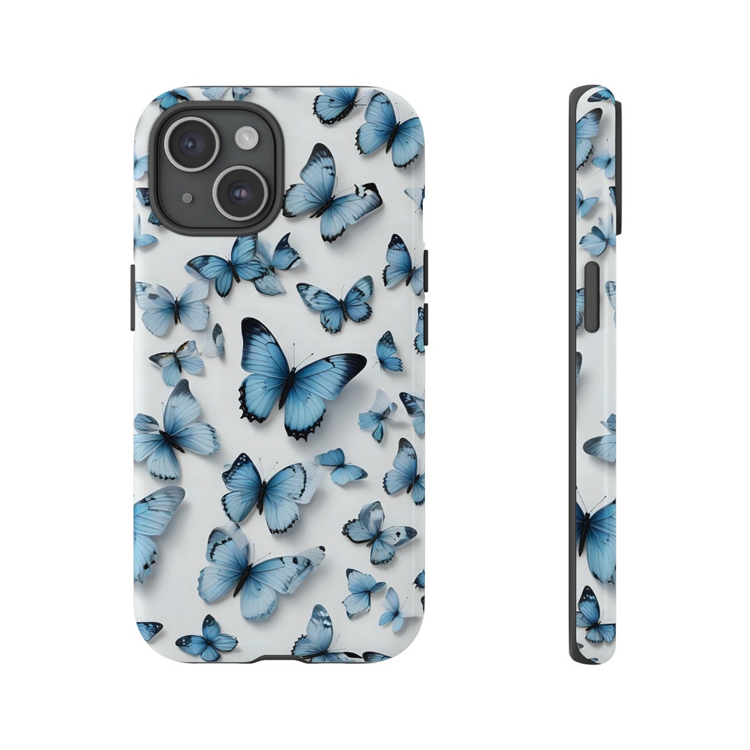 Protective Phone Case With Beautiful Butterflies Tough iPhone Case ...