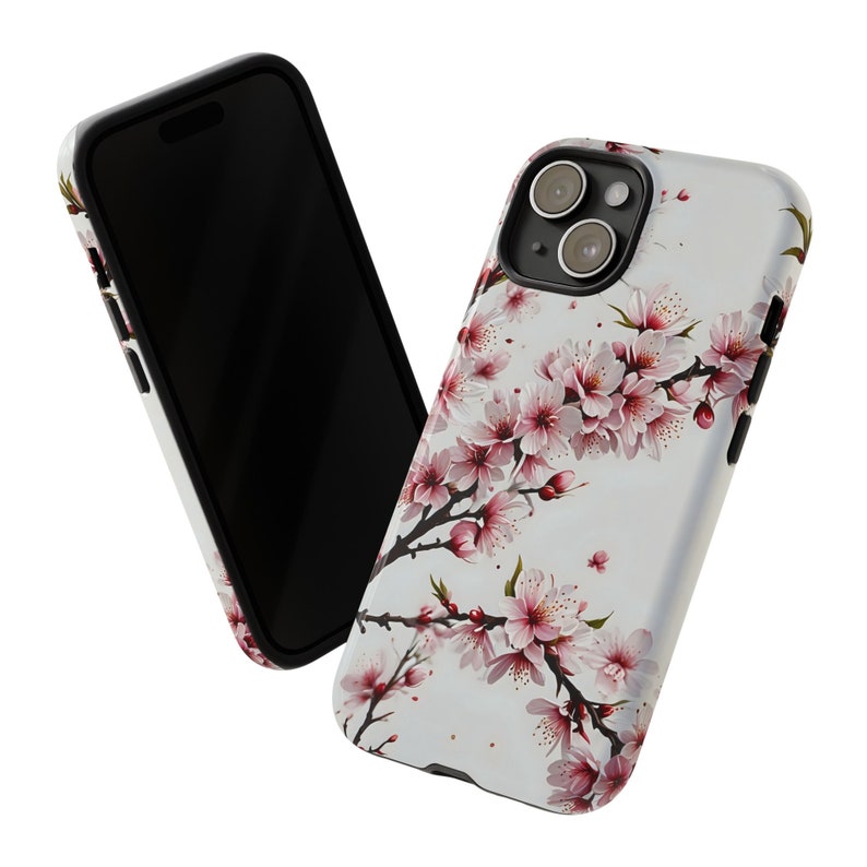 Beautiful Cherry Blossom Tough Phone Case for Iphone, Samsung and Pixel ...