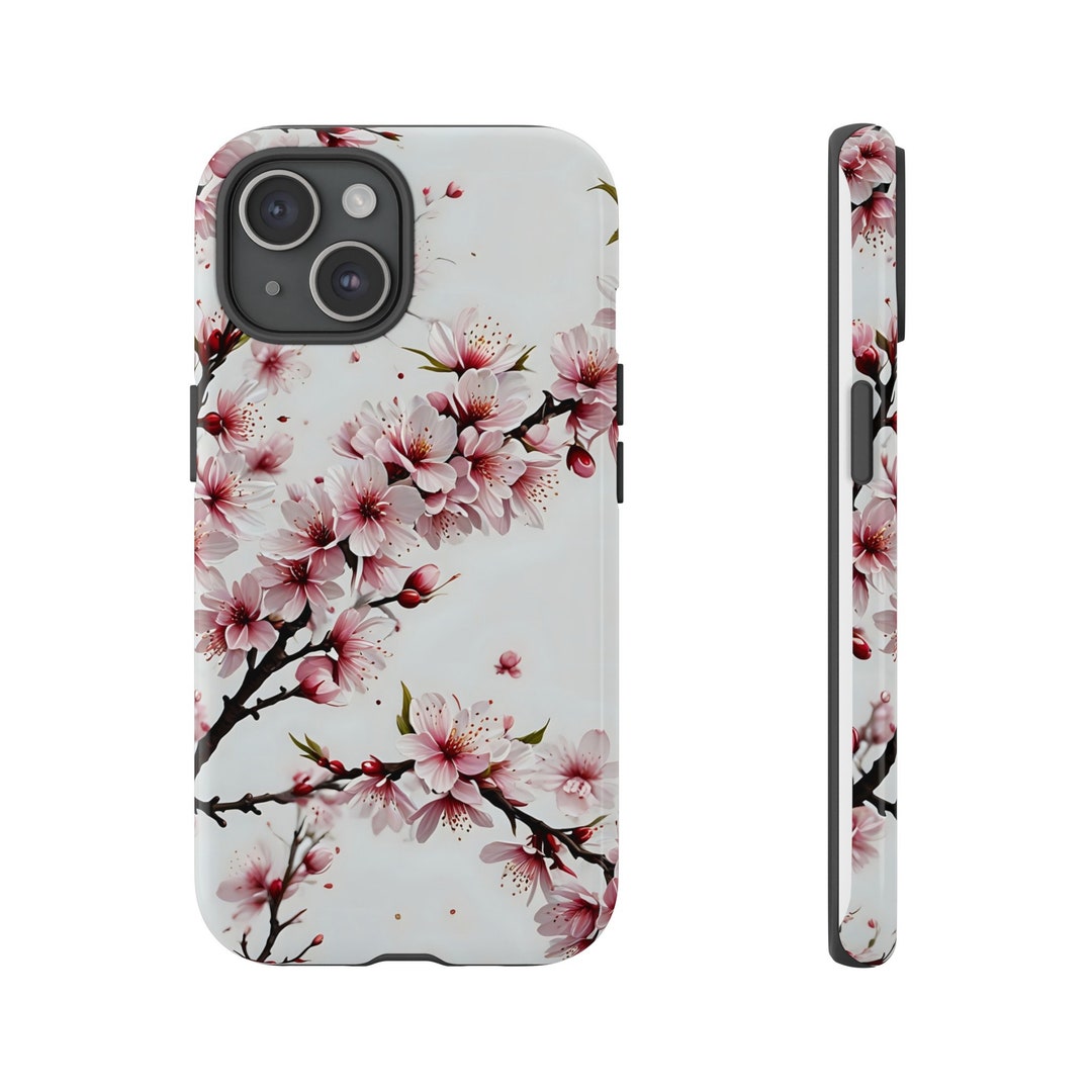 Beautiful Cherry Blossom Tough Phone Case for Iphone, Samsung and Pixel ...